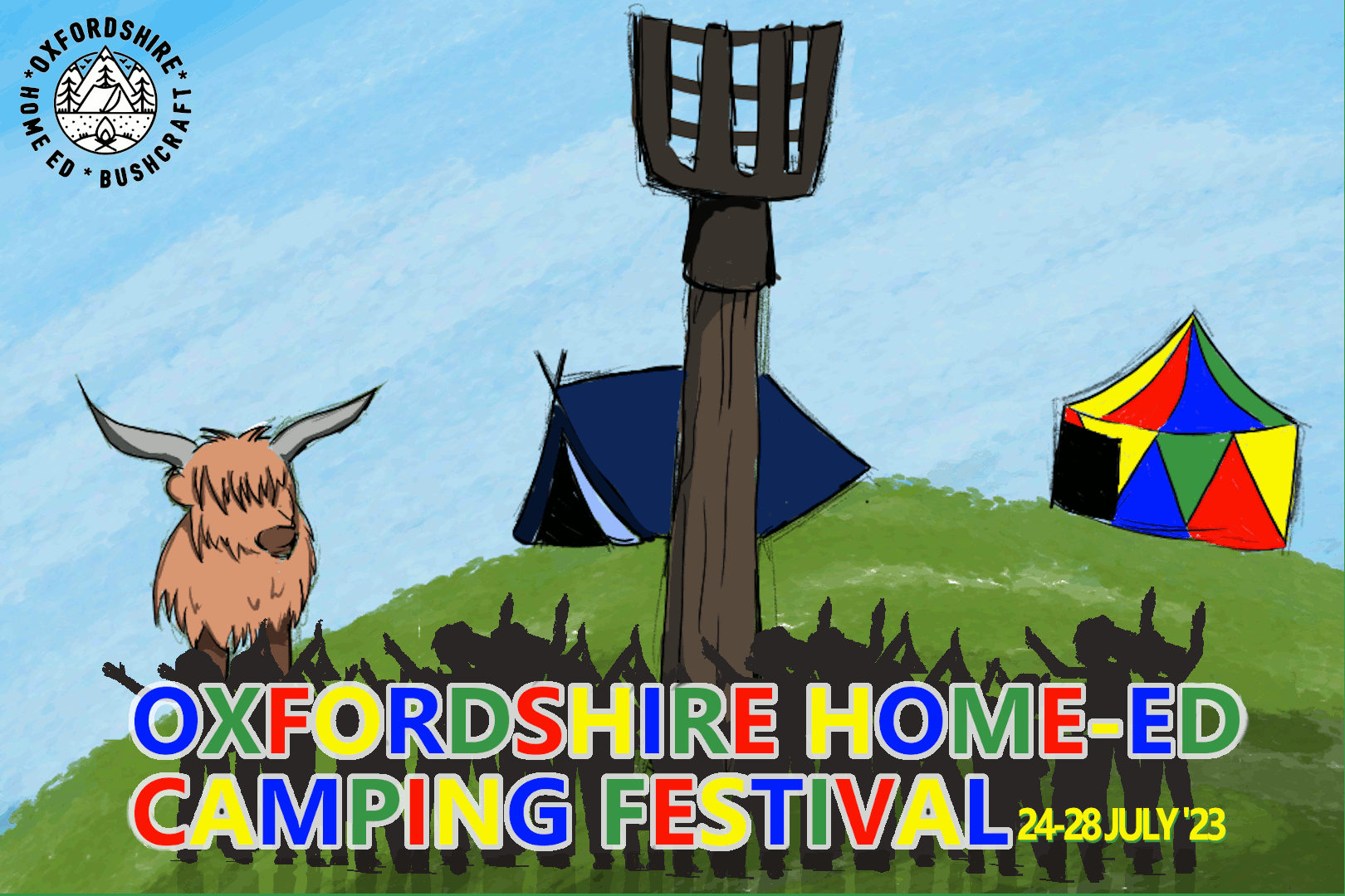 Oxfordshire Home-Ed Camping Festival – 24th – 28th July 2023